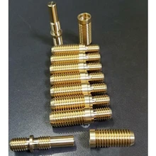 Snooker Cue Extension Joint And Insert Brass Cue Joint Threads Male And ...