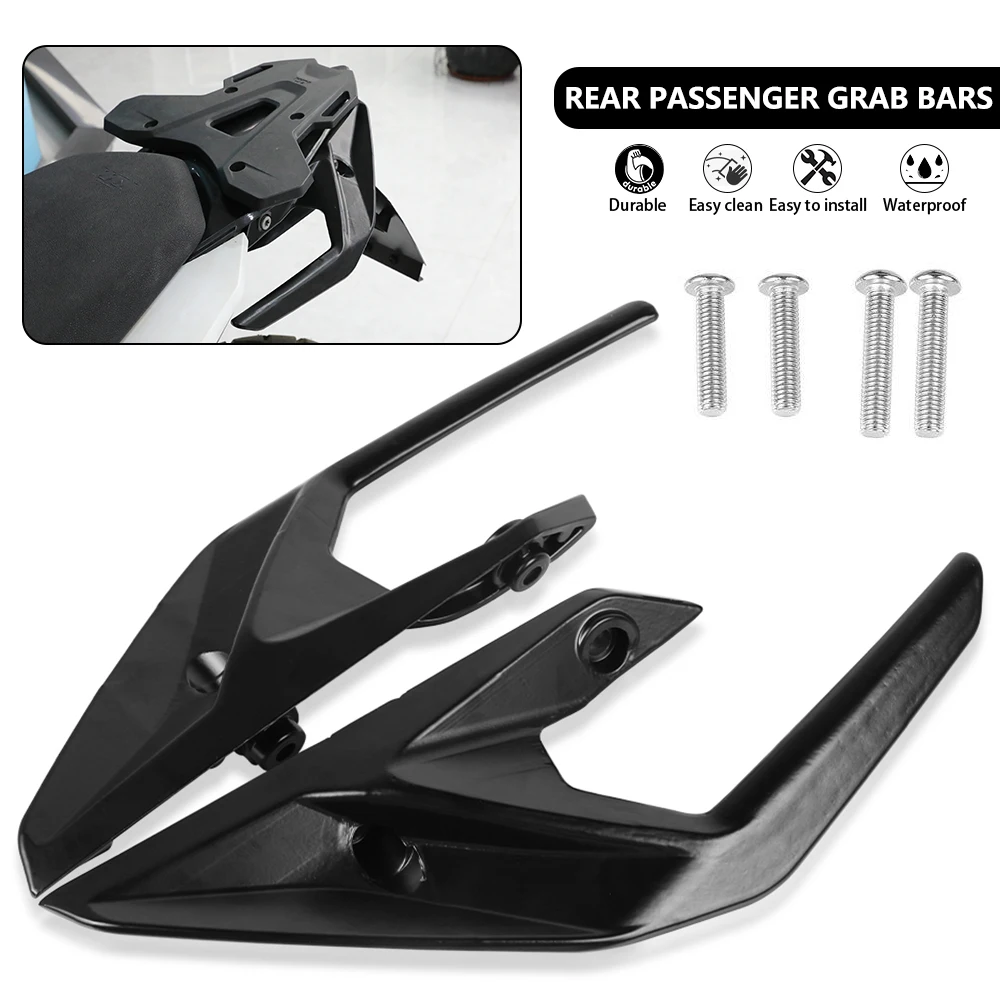 Motorcycle Rear Grab Passenger Seat Handle Holder Grip Accessory For ...