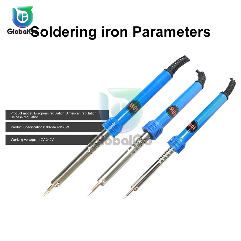 30W-40W-60W-Non-adjustable-Temperature-External-Heat-Electric-Soldering ...