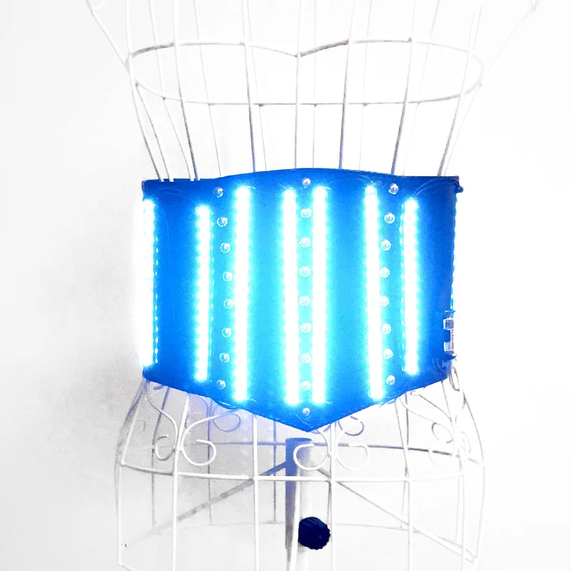 Costume de spectacle de scène LED, ceinture de taille, tenue de Rave ...