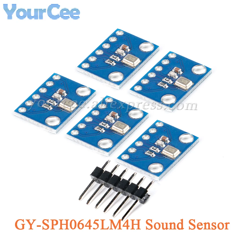 5pcs-1pc-SPH0645LM4H-Digital-Sound-Sensor-I2S-MEMS-Microphone-Breakout-Board-Microphone-Module-1 ...