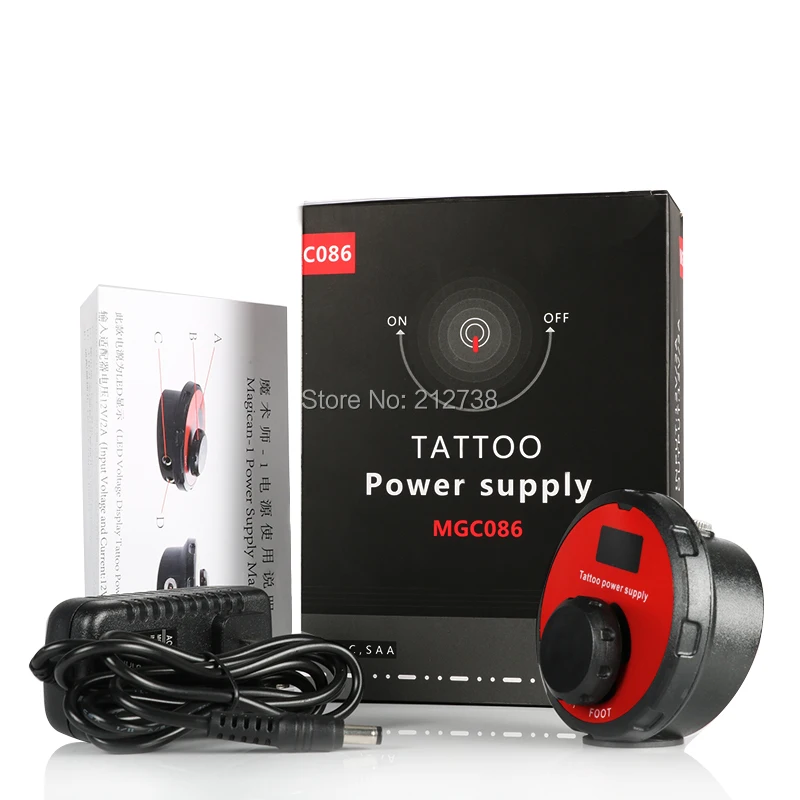 Mini-Power-Box-Tattoo-Switch-Digital-LCD-Tattoo-Machine-Power-Transfer ...