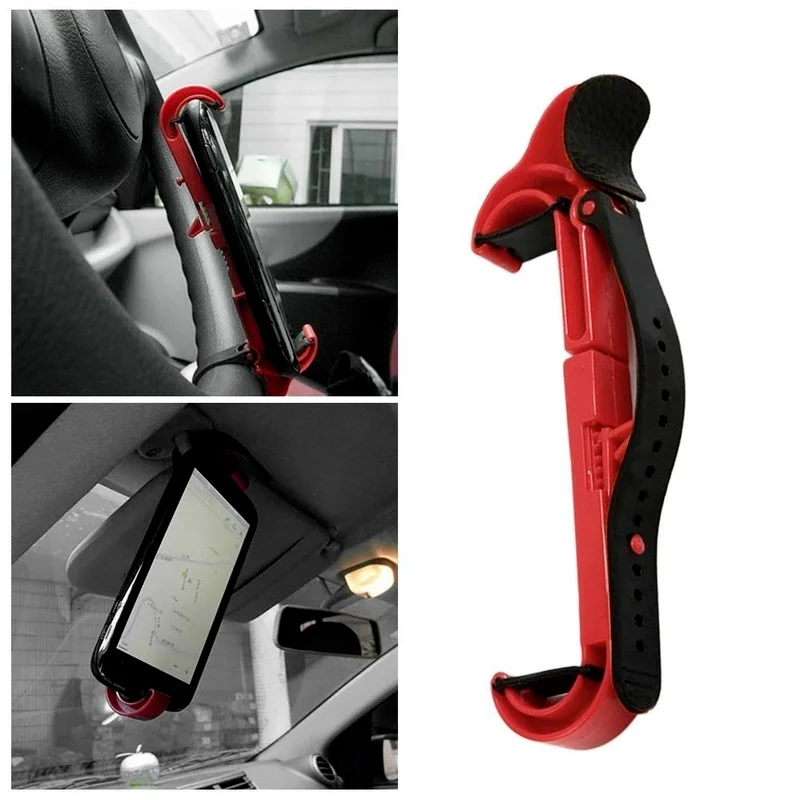 Car-Steering-Wheel-Mobile-Phone-Bracket-Multifunctional-Universal ...
