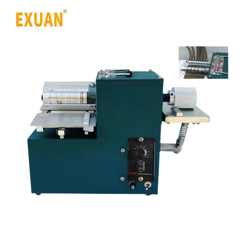 Electric-Heat-Edge-Creaser-Machine-220V-Double-Head-Leather-Machine ...