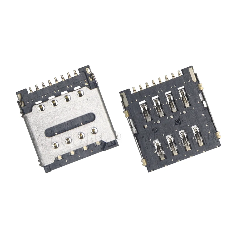 High-quality-Smart-card-connector-SIM-card-adapter-8pin-1-5H-SMT-hinge ...