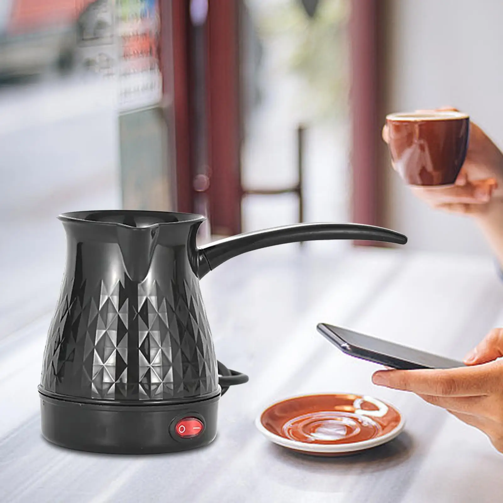 US-Adapter-Easy-to-Clean-Electric-Turkish-Coffee-Pot-Coffee-Maker-Water ...