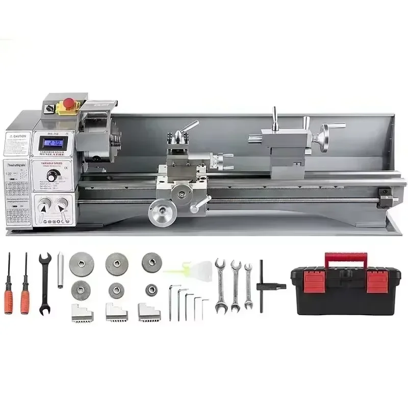 Sihao Mini Metal Lathe Variable Speed 550W-1100W 220V 110V Benchtop ...