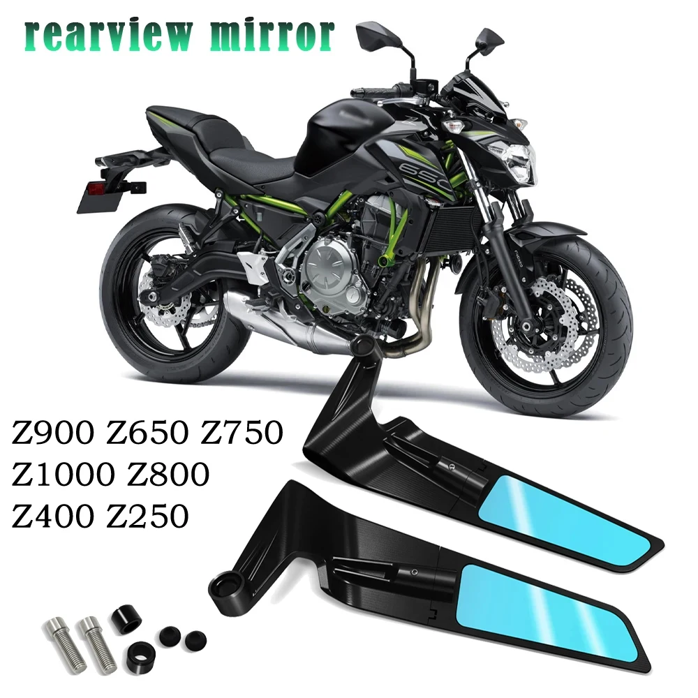 New-Motorcycle-Accessory-rear-view-mirror-suitable-for-For-Z900-Z650 ...