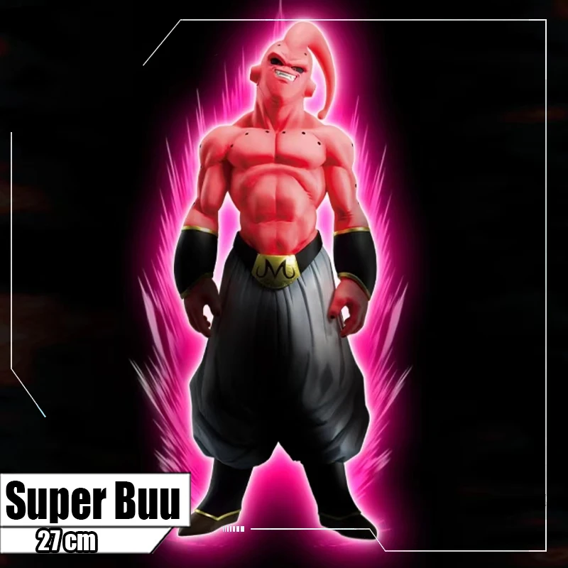 In stock 27CM Anime Dragon Ball Majin Buu Figure Super Buu Figurine PVC ...