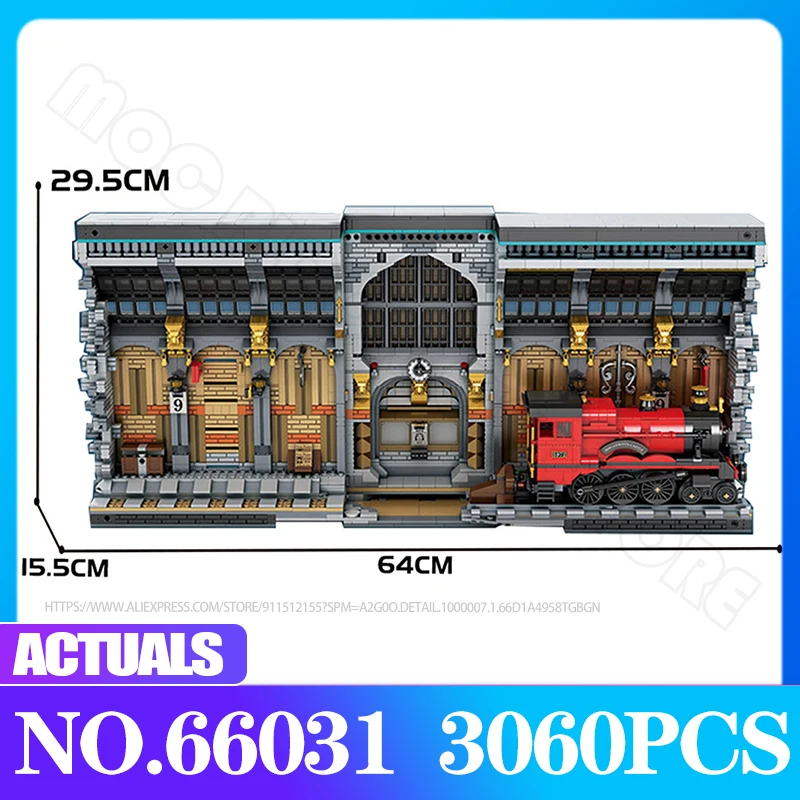 REOBRIX-Magic-Train-Station-Book-Model-66031-Amusement-Park ...