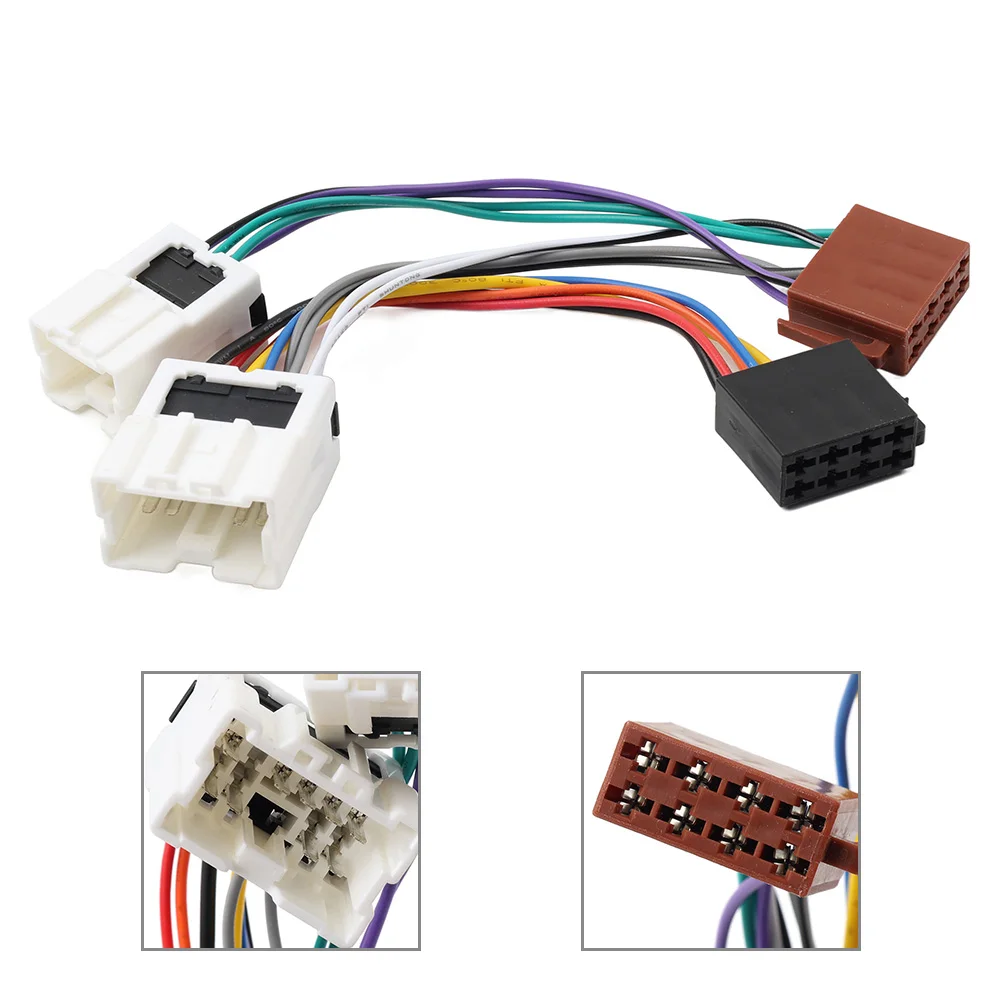 Car-ISO-WIRING-HARNESS-Stereo-Radio-Plug-Lead-Loom-Adaptor-For-Nissan-X ...