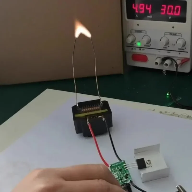 150W High-power Ignition Module Flame Generator High-voltage Coil Boost ...