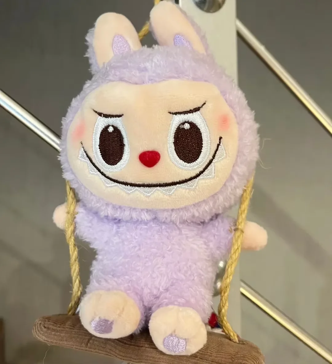 Genuine Pop Mart Labubu Swing Blind Box Monster Labubu Action Figure ...