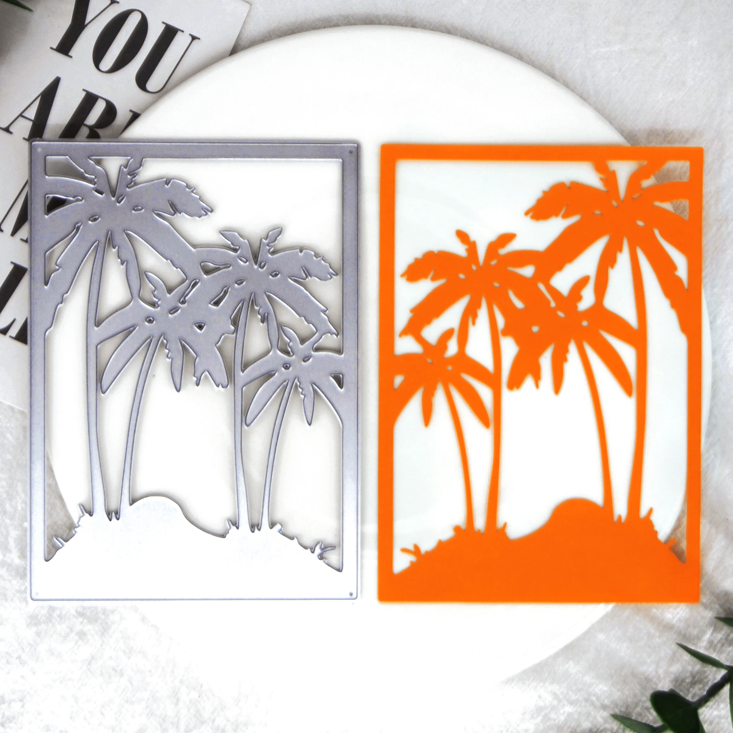 Coconut-Palm-Tree-Cover-Border-Metal-Cutting-Dies-Craft-Scrapbooking ...