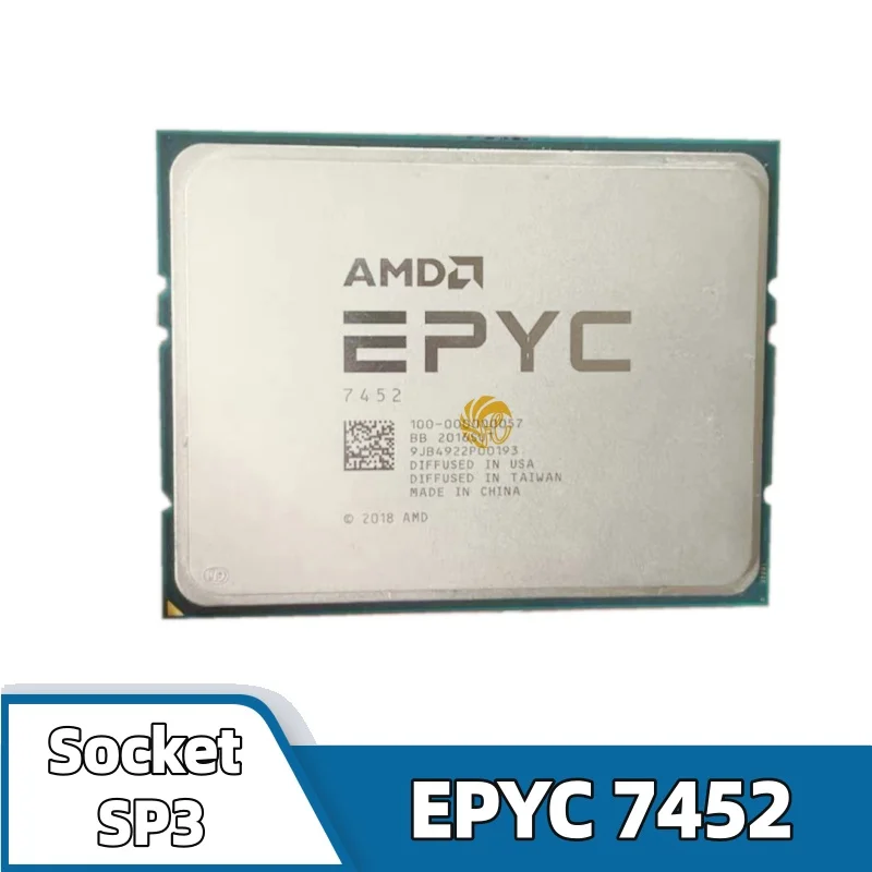 AMD EPYC 7452 7 nm 32 núcleos 64 hilos 2,35 GHz 128 MB 155 W EPYC7452 ...