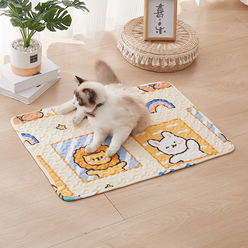 Anti-Slip-Cat-Sleeping-Mat-Pet-Floor-Mat-Comfortable-Cat-and-Dog ...