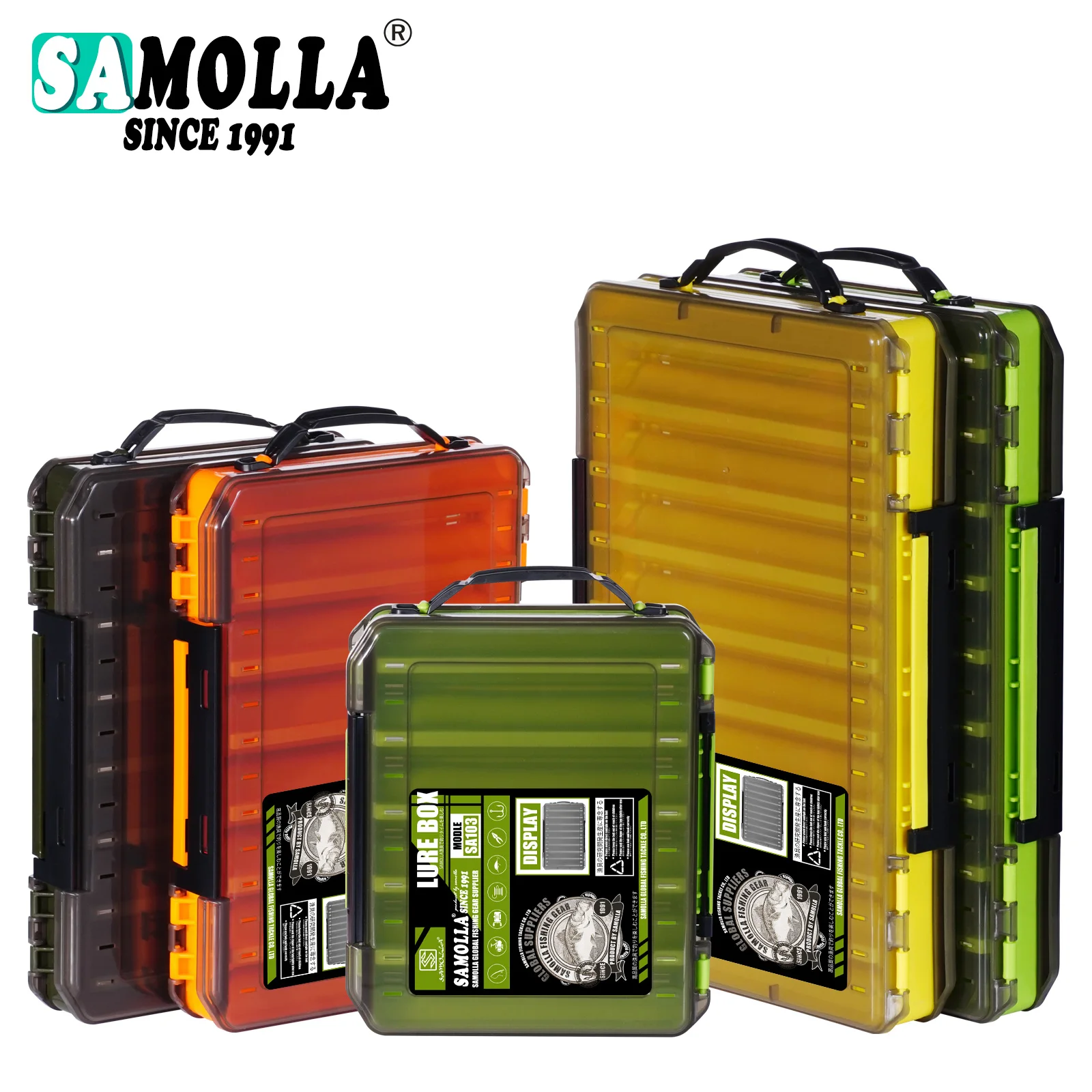 SAMOLLA Large Fishing Tackle Box – OUTFITTERS PURSUIT