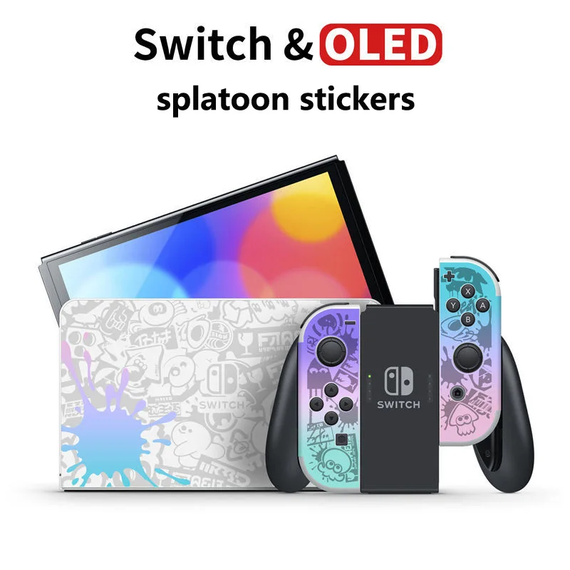 New-Ns-Splatoon-Splatoon3-Limited-Console-Skin-Sticker-for-Nintendo ...
