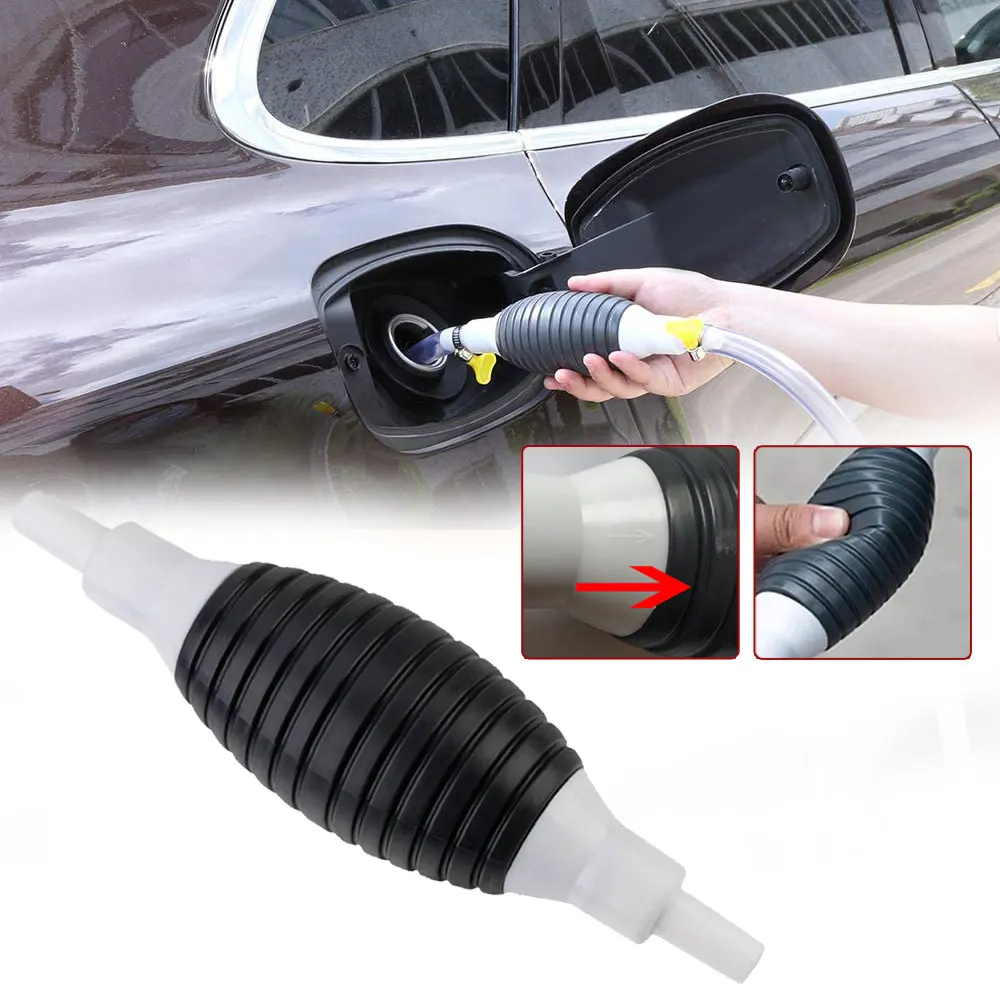 1PC-High-Flow-Manual-Fuel-Pump-Car-Motorcycle-Hand-Siphon-Water-Fish ...