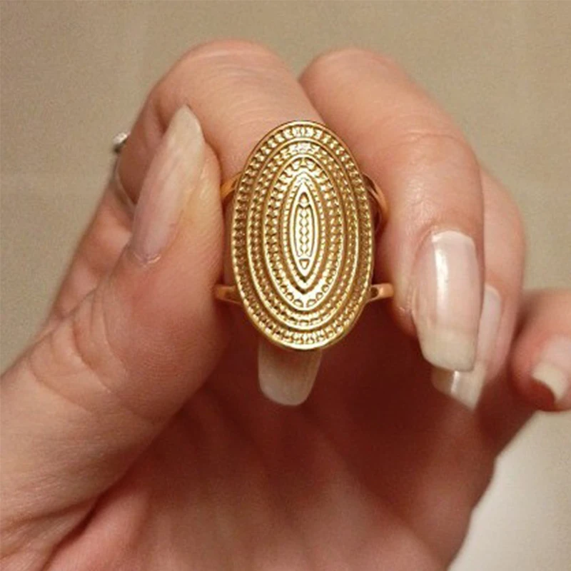 Anillos-el-pticos-exagerados-Punk-para-mujer-anillo-de-superficie ...