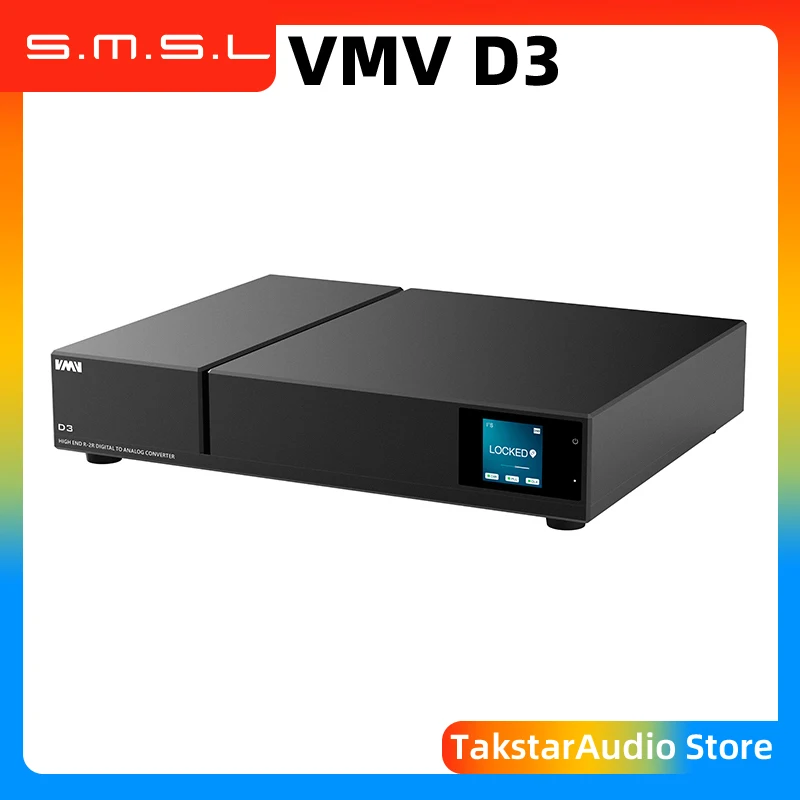 SMSL-VMV-D3-Decoder-Advanced-R-2R-Digital-Audio-DAC-4PCS-R-2R-PCM1704U ...