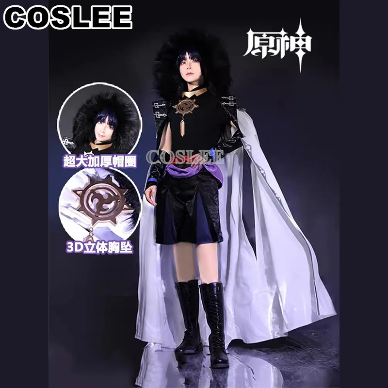 COSLEE-Genshin-Impact-Fatui-Scaramouche-Cosplay-Costume-Fashion ...