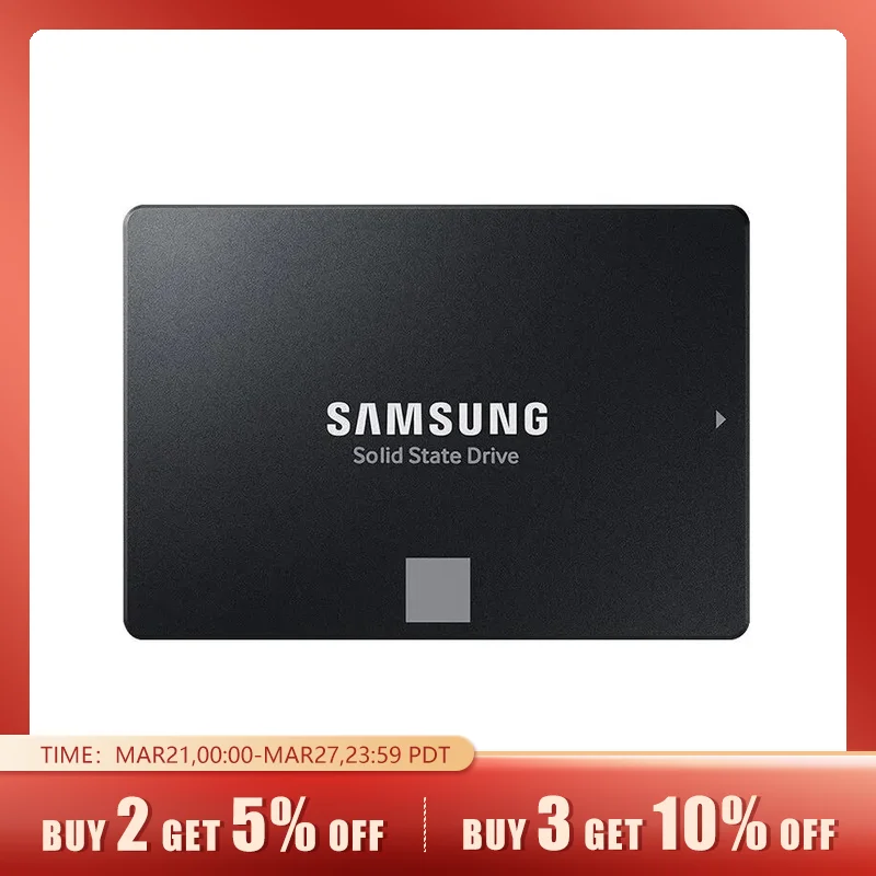 SAMSUNG SSD Internal Solid State Drive 870EVO 250GB 500GB 1TB SSDs 2.5 ...