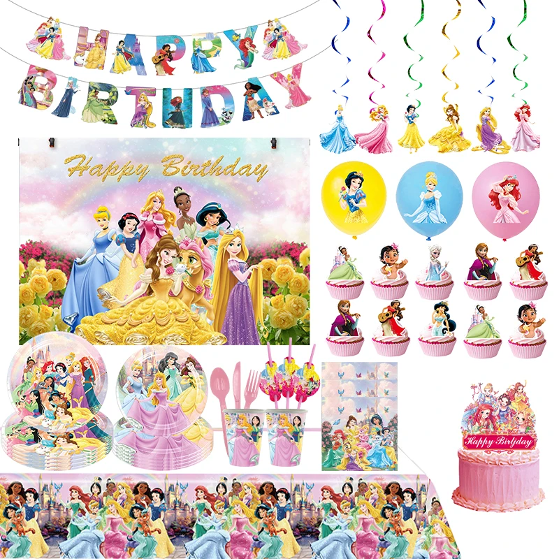 Disney-Princess-Party-Supplies-Aluminium-Balloon-Furniture-For-Display ...