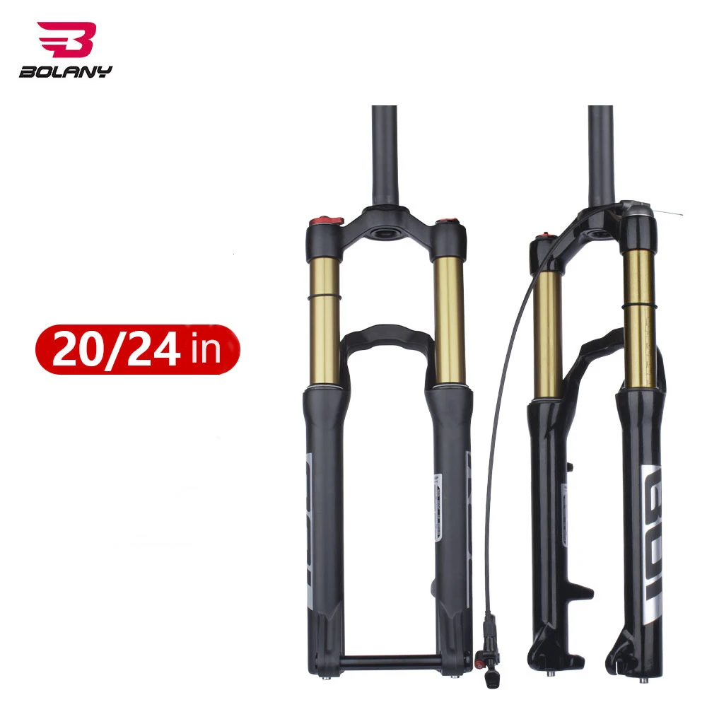 BOLANY-Mountain-Bike-Aluminum-Alloy-Front-Fork-20-24-Inch-Shoulder-Control-Suspension-Air-Fork ...