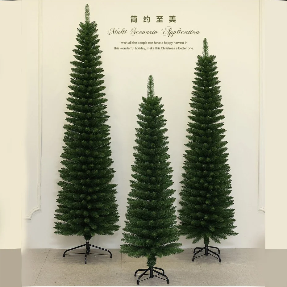 6ft(1.8m)Pvc Encrypted Pencil Christmas Tree New Year Cross-Border ...