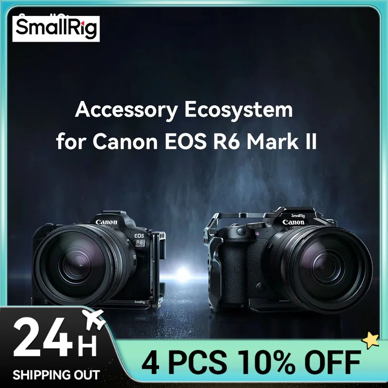 SmallRig-Cage-for-Canon-EOS-R6-Mark-II-L-Bracket-for-Canon-EOS-R6-Mark ...