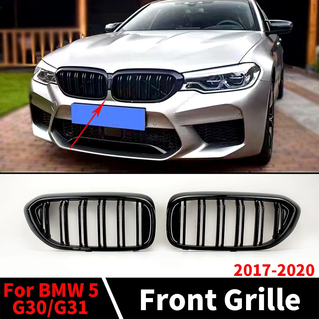 Front-Bumper-Kidney-Grille-Grill-Grid-For-BMW-5-Series-G30-G31-2017 ...
