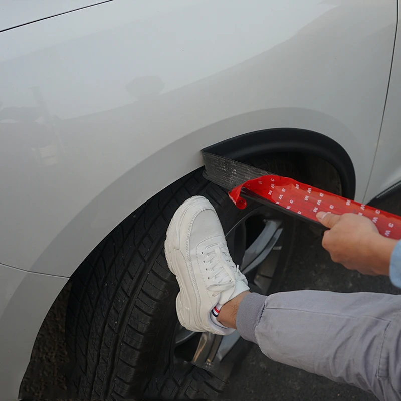 1-5M-Car-Fender-Flare-Wheel-Eyebrow-Protector-Arch-Extenders-Anti ...