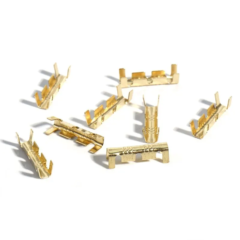 50 Dcs Butt Terminal U Type 0,3 – 1,5 Mm2 Csatlakozó Dupla Terminál ...