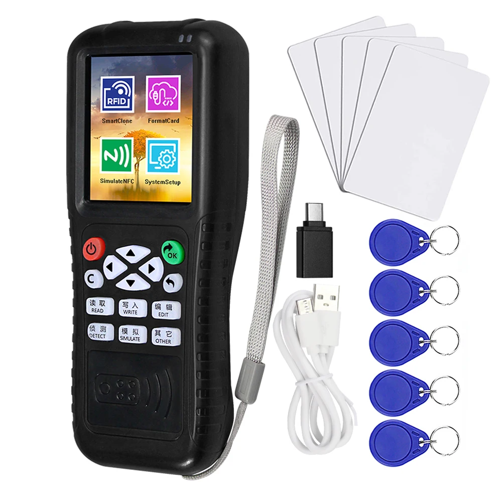 RFID-Reader-Writer-Key-Card-Programmer-Decoder-Duplicator-NFC-Copier ...