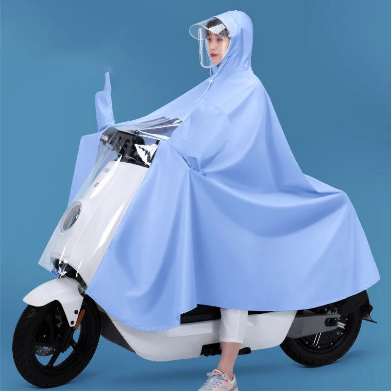 Fashion Raincoat Hiking Camping Fishing Raincoat Electric Battery Car ...