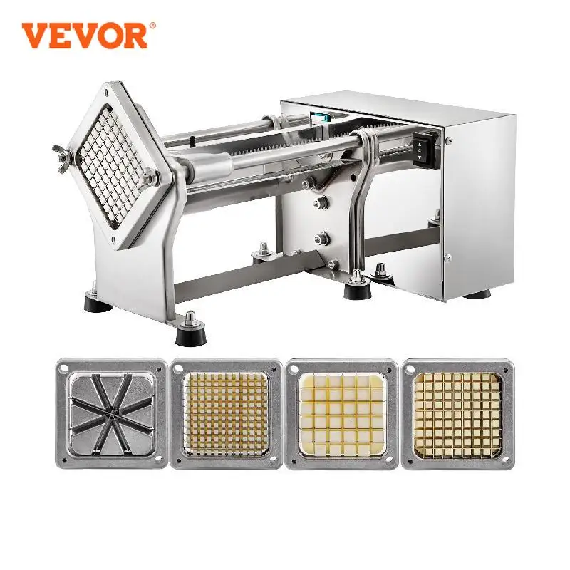 VEVOR-Electric-Vegetable-Cutter-Horizonal-Fruit-Silcer-4-Replaceable ...