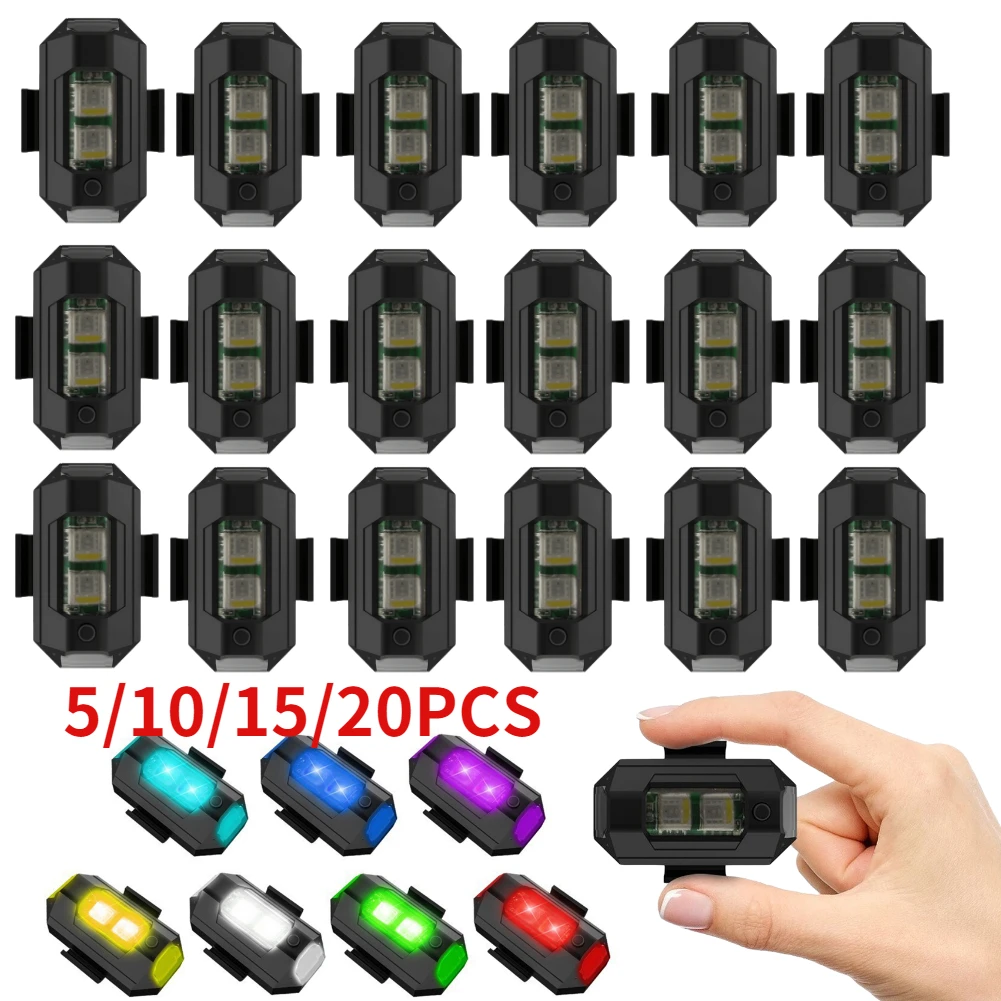 Led Strobe Lights Bicycles | Mini Drone Strobe Light | Turn Signal Indicator - Led - Aliexpress