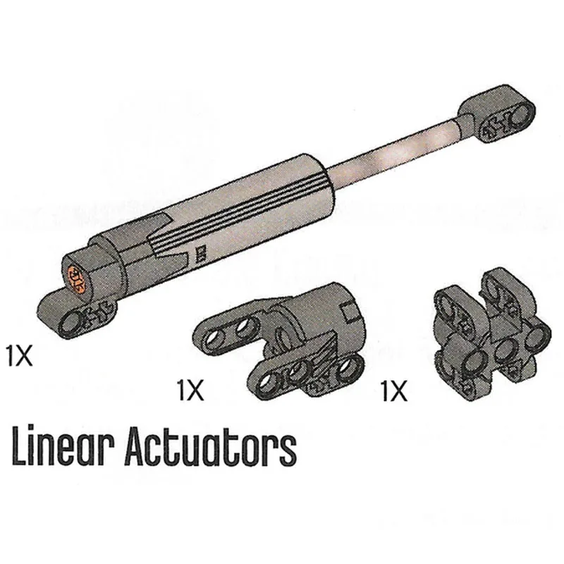 3Pcs-Pack-Technical-Linear-Actuator-61927-High-Tech-Axle-and-Pin ...