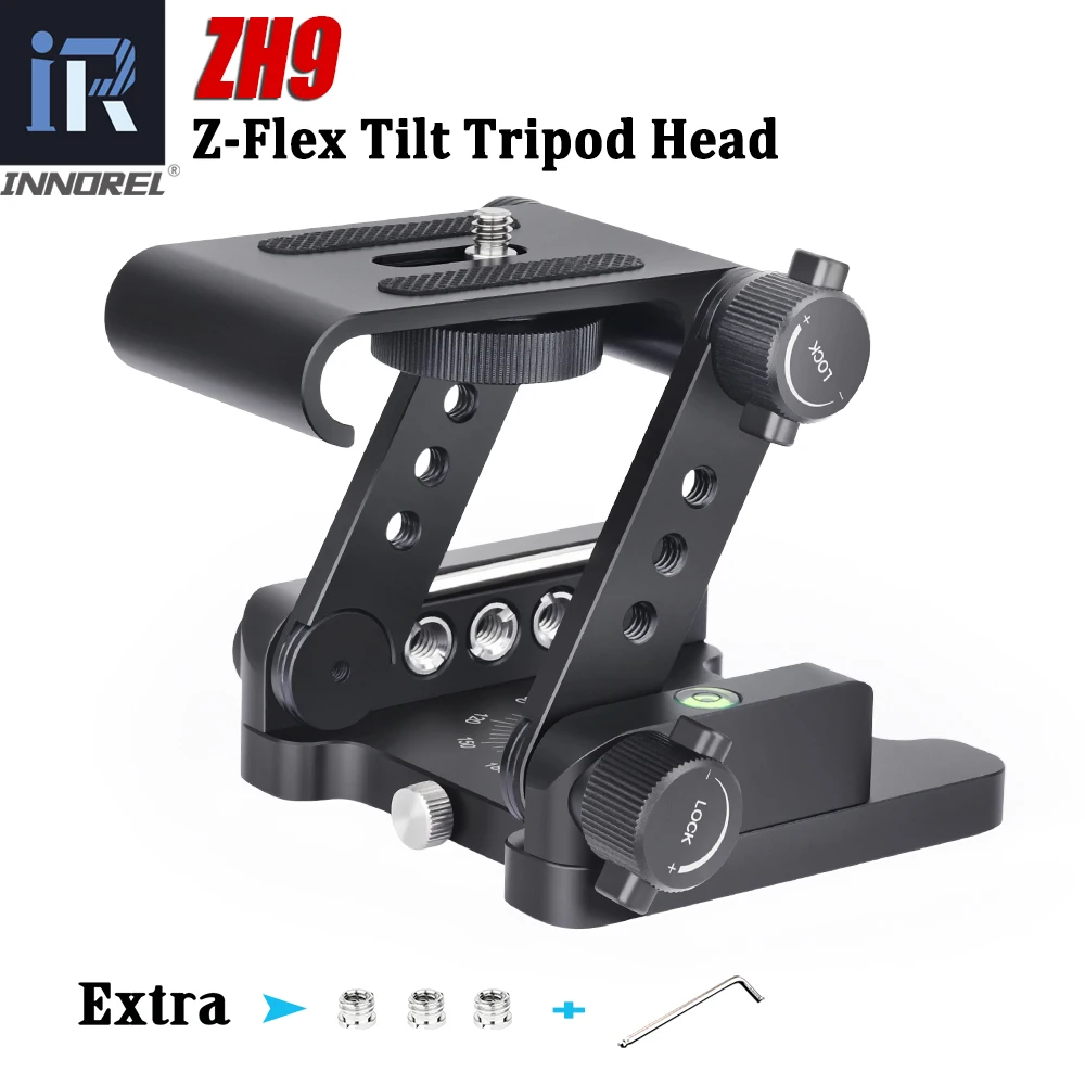 Z-Flex-Tilt-Tripod-Head-INNOREL-ZH9-CNC-Aluminum-Alloy-All-Metal ...