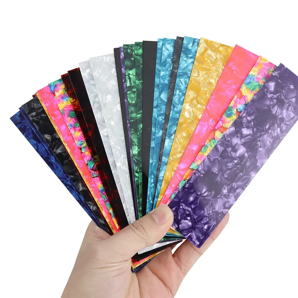 25pcs-Guitar-Pick-Punch-Customize-DIY-Celluloid-Sheet-Film-Strips-15 ...