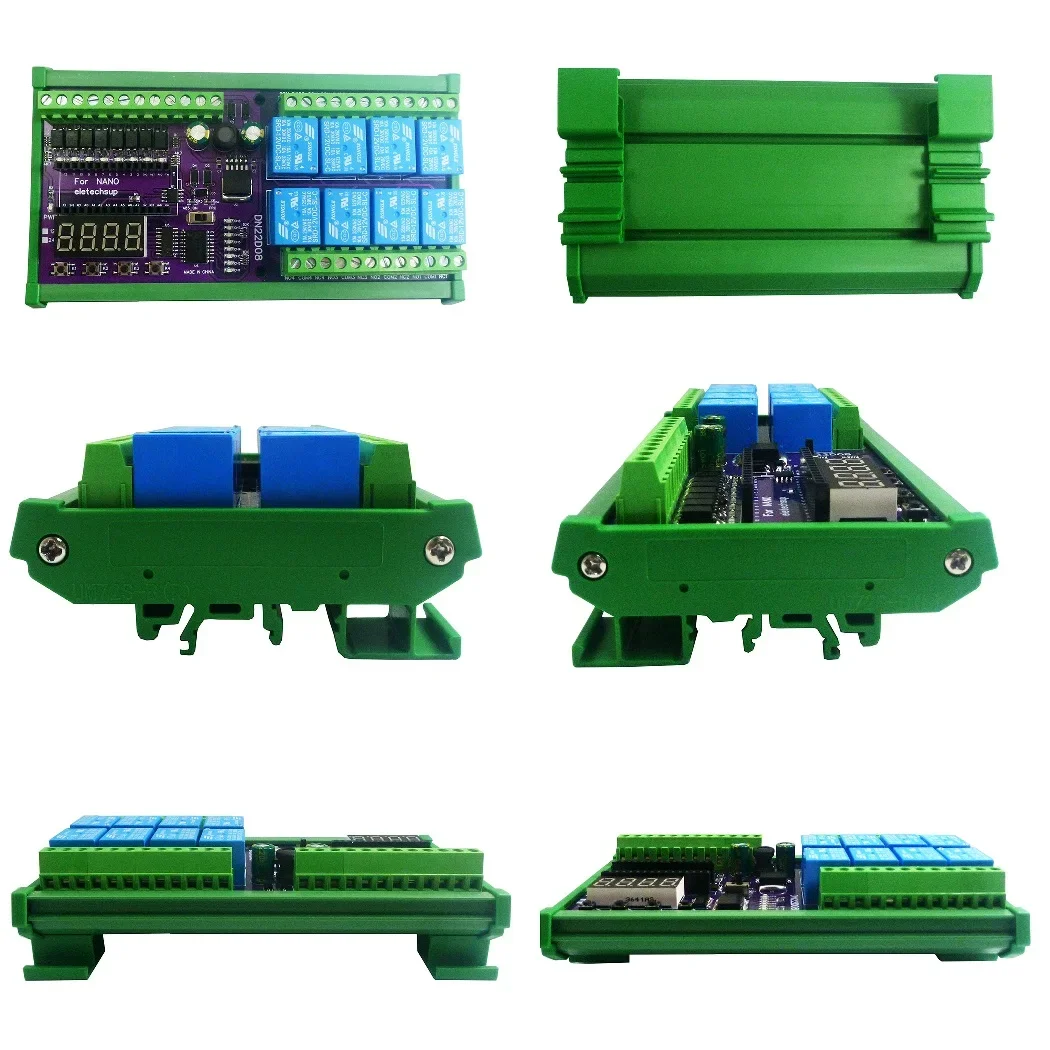 DC-12V-24V-8CH-Multifunction-Delay-Timer-Switch-Board-RS485-PLC-IO ...