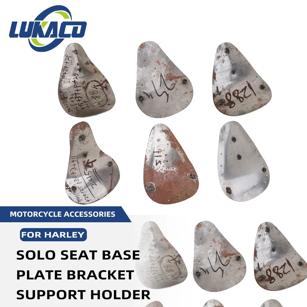 Motorcycle-Accessories-Unpainted-Solo-Seat-Base-Plate-Bracket-Support ...
