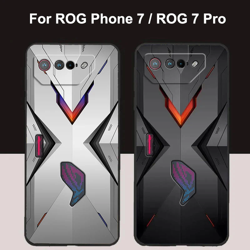 For Asus ROG Phone 7 Case ROG7 Pro Protector Silicone Soft Phone Back ...