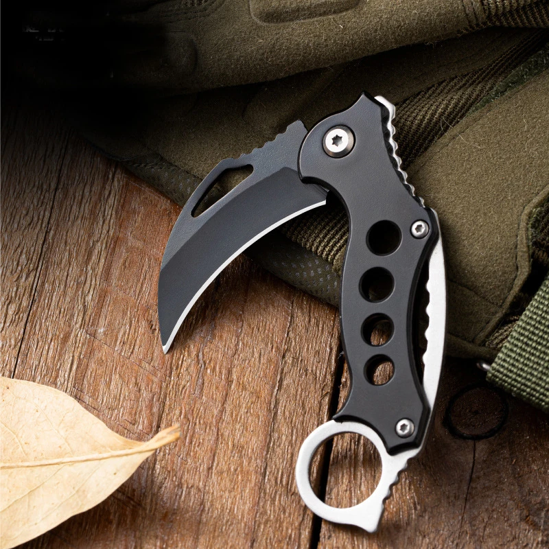 Outdoor Folding Knife Field Emergency Tactical Survival Knife Portable ...