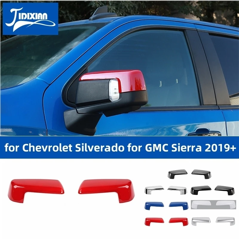 Silverado Gas Door Chrome Fuel Tank Cap Cover For GMC Sierra ...