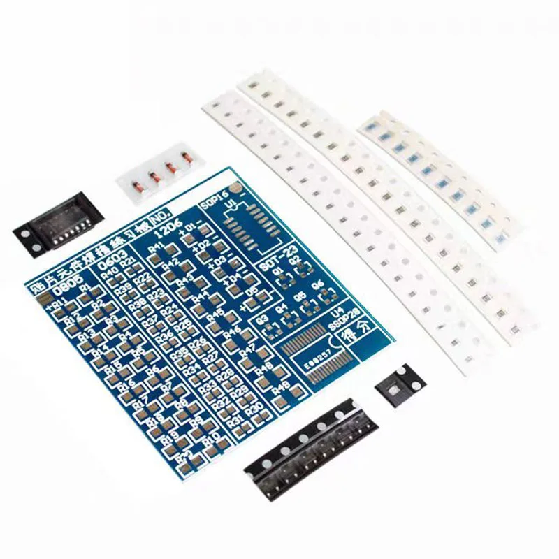 SMD Practice Board SMD Component Soldering Board for Electrical and ...