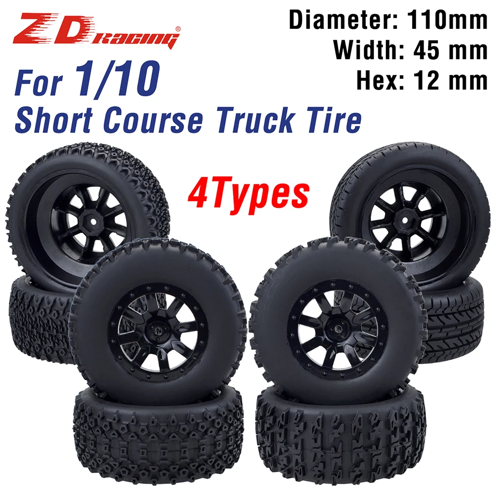 ZD-Racing-RC-Wheels-and-Tires-1-10-Scale-12mm-Hex-Short-course-Truck ...