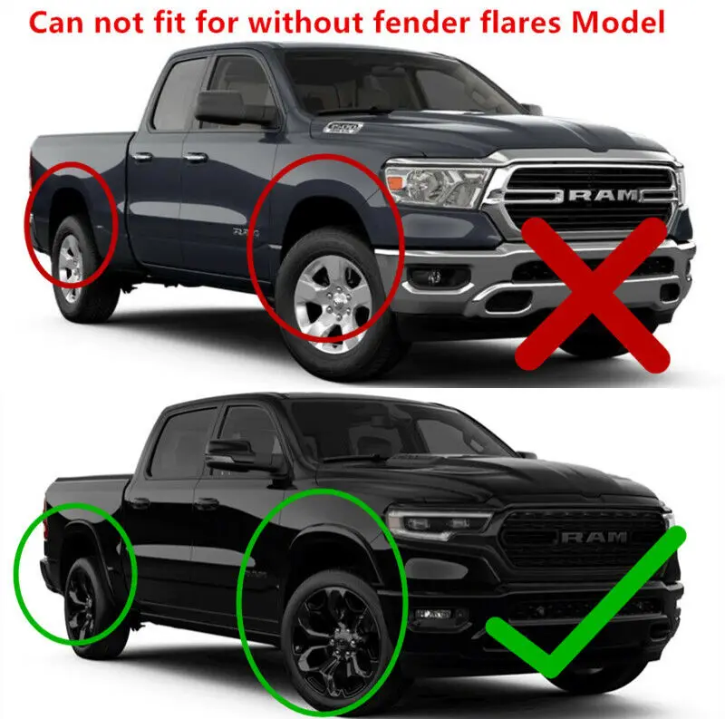 Dodge Ram Splash Guards