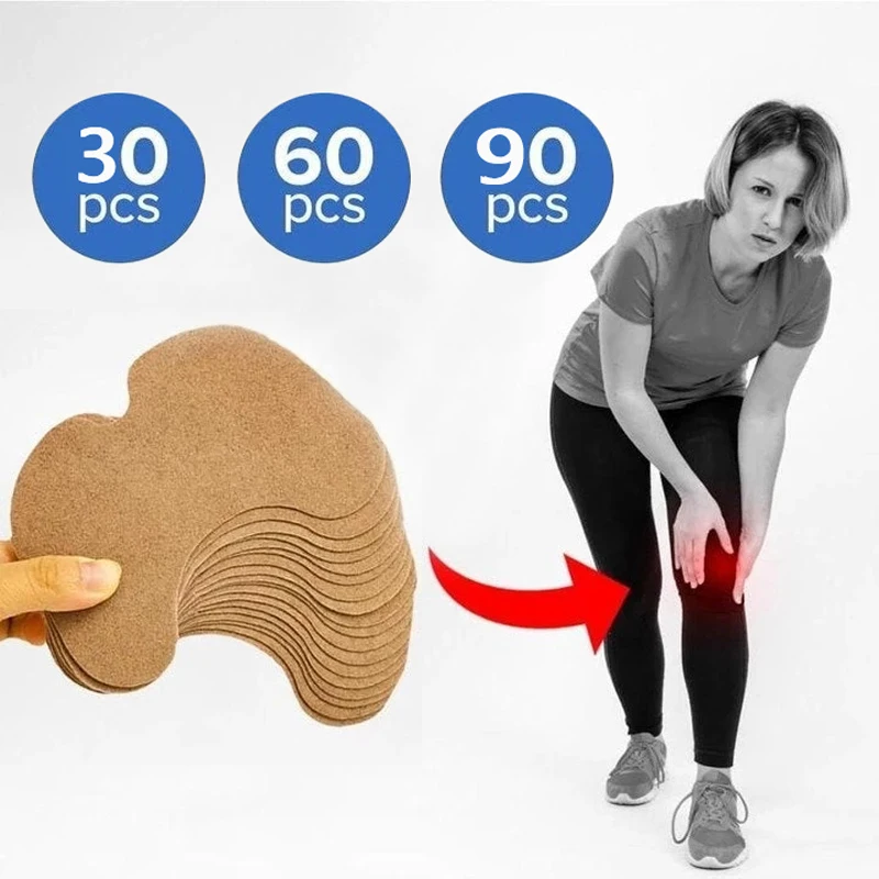 Hot Sale 30/60/90PCS/SET Knee Relief Patches Kit Knee joint Pain ...